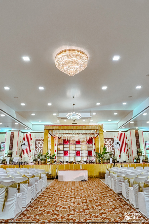 Marriage Stage Decoration | Traditional Flower Arrangements | Sree ...