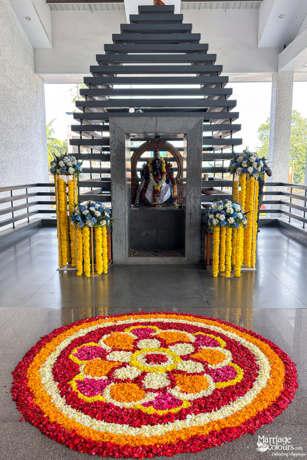 Hindu Wedding | Fibre Mandapam | Muhurtham Decoration | GKS Hall Avadi